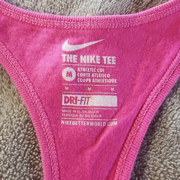Nike | Tops | Nike Pink Razorback Tank Top | Poshmark